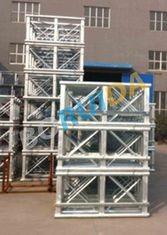 Cina Il colore selezionato ha dipinto la doppia attrezzatura 1600kg della gru del cantiere della gabbia in vendita