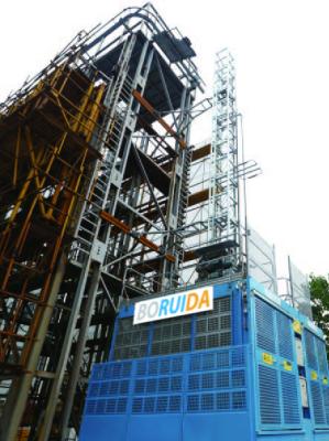 Cina Il materiale da costruzione/gru CH750 della struttura di supporto e pignone della gente scelgono la gabbia in vendita