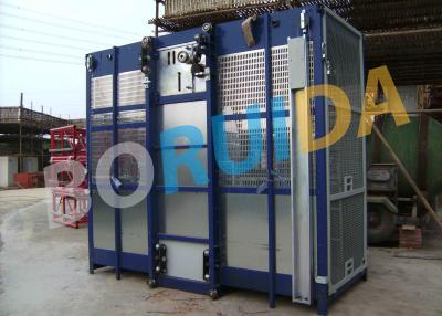 Cina gabbia doppia SC2000/200 della gru del materiale da costruzione della carrozza dell'operatore 2000kgs in vendita