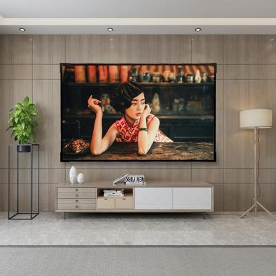 중국 Ambient light rejection 110" alr screen alr clr screen cbsp ust alr projection screen 판매용