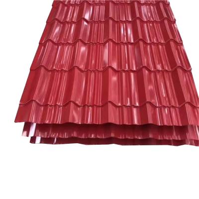 China Building Material Zinc Steel Roofing Corrugated Sheet Galvanized Aluminium Color Coated Roof Sheet for sale