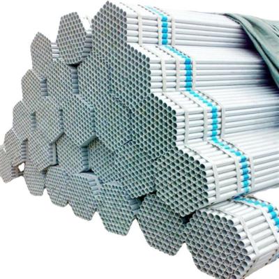 China Wholesale Hot Rolled Hollow Galvanized Pipe Hot Dipped Galvanized Steel Round Pipe Tube for sale