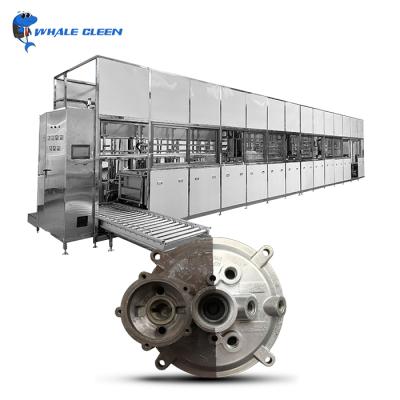 China Touch Screen Control Ultrasonic Parts Cleaners With Gantry Arm for Diesel Fuel Injectors Cleaning Installation and Test for sale