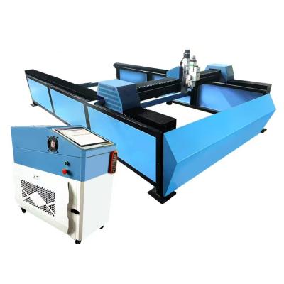 China New Portable 3015 CNC Fiber Laser Cutter 1500W/2000W 1500x1000mm AutoCAD RAYTOOLS MAX Control System for Metal Supports AI/BMP for sale