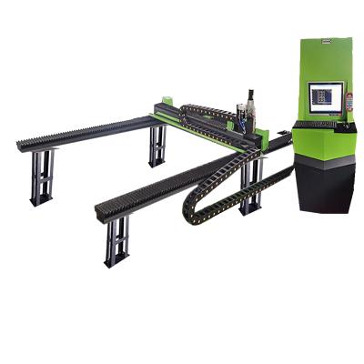 China Portable CNC Laser Cutting Machine Light Gantry Can Ship by air AX3000 Operate System High-power Laser Power Source Autofocus for sale