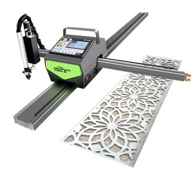China New Design Portable Plasma Cutting Machine 1530 1325 CNC Sheet Metal Steel Plasma Power Supply Gas Cut Sheet Cutter for sale