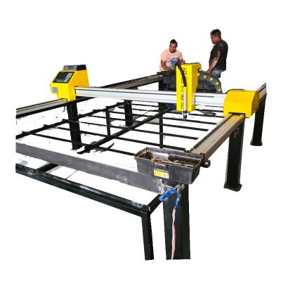 China CNC Gantry Plasma Cutting Machine LGK 63A 120A 160A 200A Quality Source Dual Rails Bilateral Drive Motor Tracks for sale