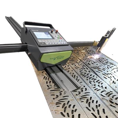China Small Plasma CNC Cutting Machine or Oxy-fuel Flame LGK 120 200 IGBT Power Source Duty Cycle Pantograph Esab Cross Bow for sale