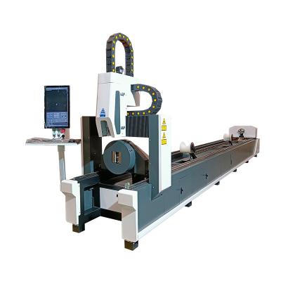 China Direct Manufacturer's New Automatic Laser Pipe Cutting Machine Cypcut for Square/Rectangular Metal Pipes Channels Angles-DXF for sale