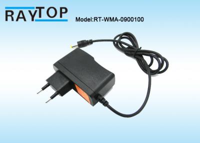 Cina CA all'adattatore 9V 1A sopra tensione per il router, 100-240Vac di potere del supporto della parete di CC in vendita