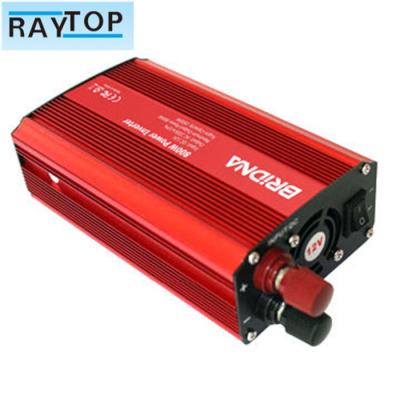 China Convertidor de la energía auto del color rojo del inversor de la energía del coche 800w con USB 5v 1A en venta