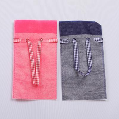 China 12x16 Inch Non-Woven Drawstring Gift Bags Bulk Wholesale for sale