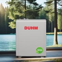 Quality Silk Screen Printed 22 KW R410A Commercial Ground Source Heat Pump With On Off Heatpump for sale
