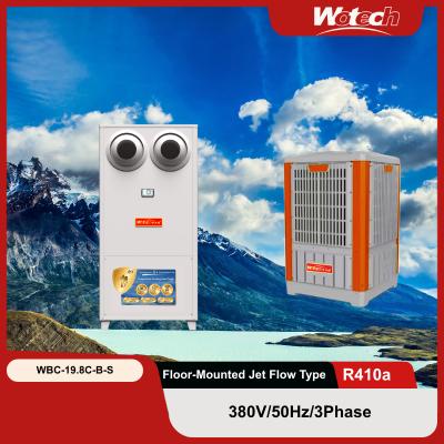 China Special Offer for Evaporative Water Cooling AC sets floor standing Jet Flow Indoor with Plastic Outdoor for sale