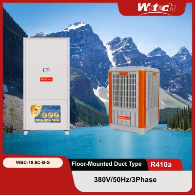 China Special Offer for Evaporative Water Cooling AC sets top discharge ducted Indoor with Plastic Outdoor for sale