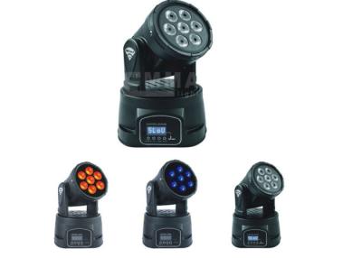Cina luci del carrello di 7X10W 4in1 LED DJ, punto principale del carrello in vendita