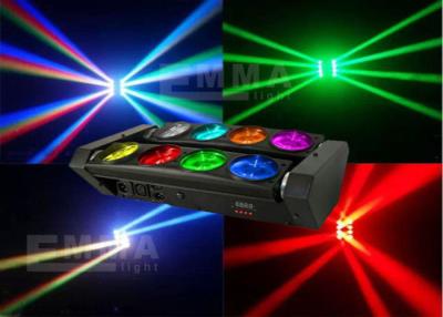 Cina Doppia luce del carrello del fascio del ragno LED del CREE 8 Pcs*10W di fila per lo studio della TV in vendita