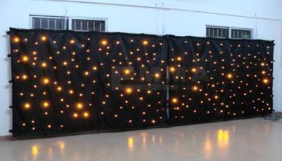 Cina 4*6M RGB 3 IN 1 contesto del partito decorano la tenda di nozze LED con il regolatore in vendita