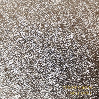 China Golden Online Coated PVC Gravure Printing Metallic Gift Cover Paper Bookbinding Cover Material With Customizable Size Pattern for sale