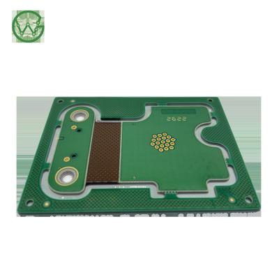 China Duurzame PCB-circuit board-assemblage met wit zijde-groen soldeermasker Te koop