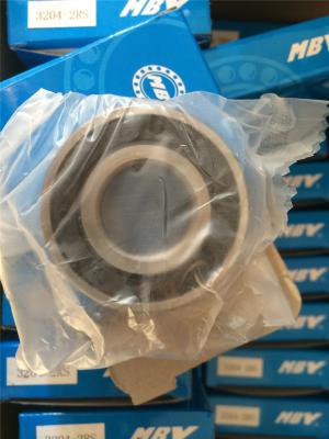 Cina cuscinetto a sfera angolare 3205 3205-ZZ del contatto 3205-2RS con la doppia fila in vendita
