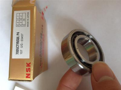 Cina Cuscinetti a sfera angolari del contatto di alta precisione P4 7005 P4 per il porto della miniera che solleva macchina in vendita