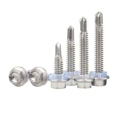Flange Head Self Drilling Screw Sharp Point Self Drilling Hex Screw Anti