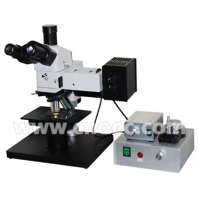 China Microscópio óptico metalúrgico da lâmpada do halogênio à venda