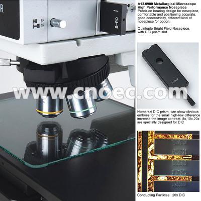 China DIC Polarizing Metallurgical Optical Microscope A13.0900 for sale