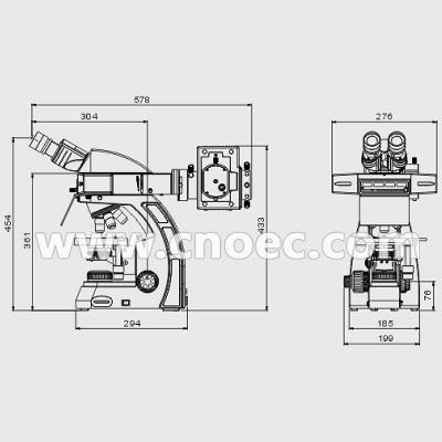 Cina Kohler ha riflesso il microscopio di fluorescenza con la maniglia A16.0907-B in vendita