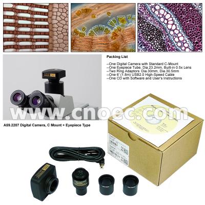 Cina Macchina fotografica dell'oculare degli accessori del microscopio per il microscopio A59.2207 in vendita