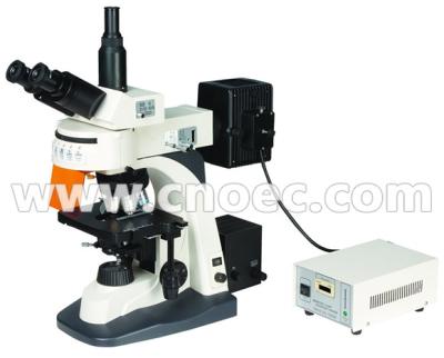 China Trinocular Vijf de Microscoop van de Golffluorescentie met Fijne Nadruk A16.1101 Te koop