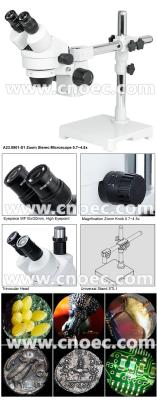 중국 훈련 급상승 입체 음향 광학적인 현미경 7x - 45x, Rohs A23.0901-S1 판매용