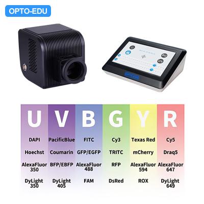 China OPTO-EDU A5F.4810 Broad Spectrum LED Fluorescent Illuminator for sale