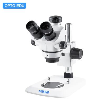 China OPTO-EDU A23.3650 0.7-5.0x 1:7.1 Zoom Stereo Microscope for sale