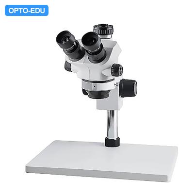 China OPTO-EDU A23.3650 0.7-5.0x 1:7.1 Zoom Stereo Microscope for sale