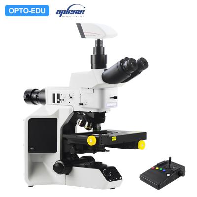 China Opto Edu A13.2255 Metallurgical Microscope Fully Motorized Transmit Reflect BX53 CX43 Level for sale