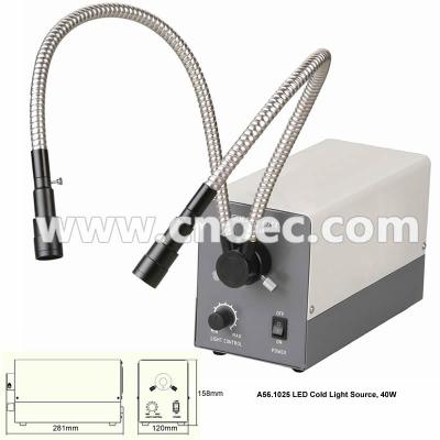 Cina Accessori freddi A56.1025 del microscopio di sorgente luminosa 40W del microscopio in vendita
