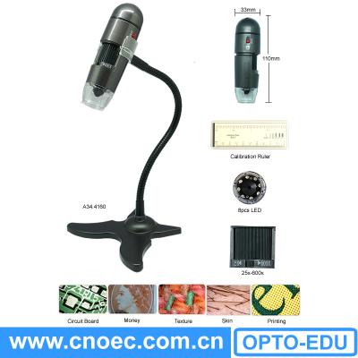중국 A34.4160 소형 소형 USB 디지털 방식으로 광학적인 현미경 25x - 600x Rohs 증명서 판매용