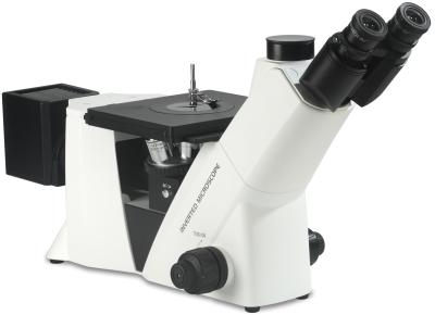 China Trinocular Hoofd Metallurgische Optische Microscoop 4 Gatennosepiece Drie Laag Mechanisch Stadium Te koop