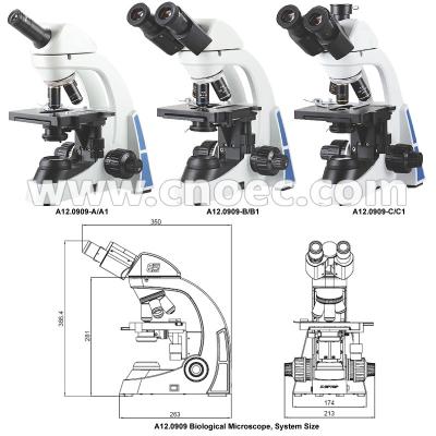 Cina Microscopi ottici binoculari A12.0909 di illuminazione del microscopio LED della compensazione in vendita