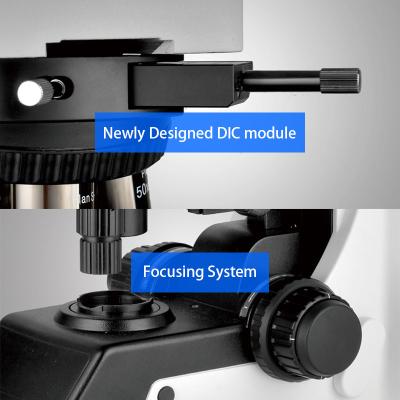 China Wijst de Metallurgische de Microscoop Semi Auto van opto-EDU a13.1093-r Trinocular op het Polariseren van BF/DF DIC Te koop