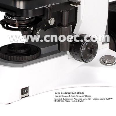 China Luz óptica metalúrgica A13.1013 do halogênio do microscópio de FB/DF DIC de Trinocular da infinidade à venda