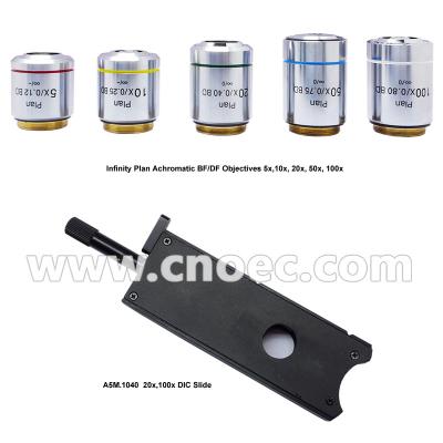 China Luz óptica metalúrgica A13.1013 do halogênio do microscópio de FB/DF DIC de Trinocular da infinidade à venda