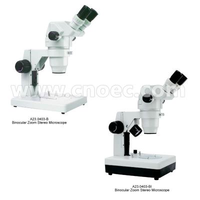 China microscopio óptico estéreo 1/7 Tinocular y A23.0403 binocular del estéreo del enfoque 0.65x-4.5x en venta