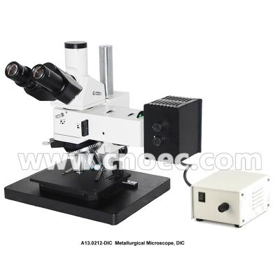 China BF / DF DIC Metallurgical Optical Microscope Halogen Lamp Infinity System  A13.0212 for sale