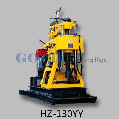China HZ-180YG mineral drilling rig, 180 meters borehole hydraulic rotary drilling rig for sale