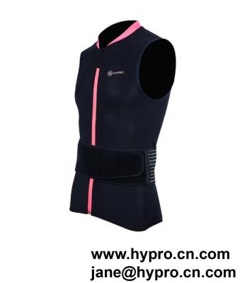Cina Maglia protettiva dell'ente unisex di Ski Body Armour Breathable Upper di sport in vendita
