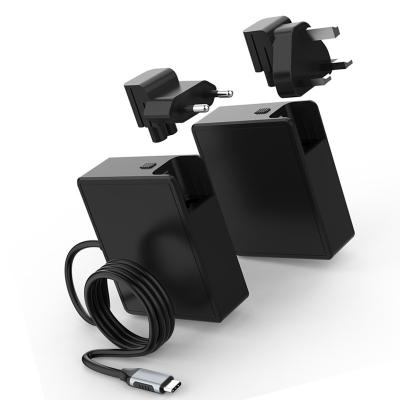 China 100W USB C PD Desktop Charger With Extension Cord And Detachable UK EU US Plug for sale