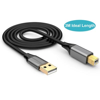 China USB2.0 TYPE-A to USB Type B Cable For USB printers scanners or external USB Hard Drives for sale